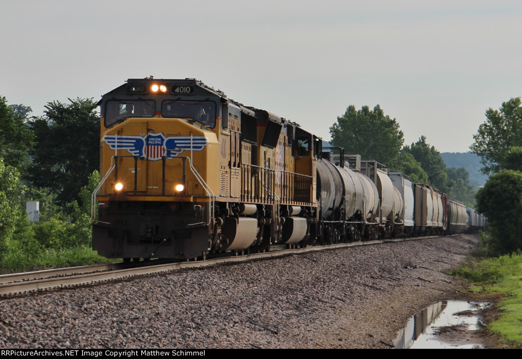 Re-Routed Union Pacific Freight